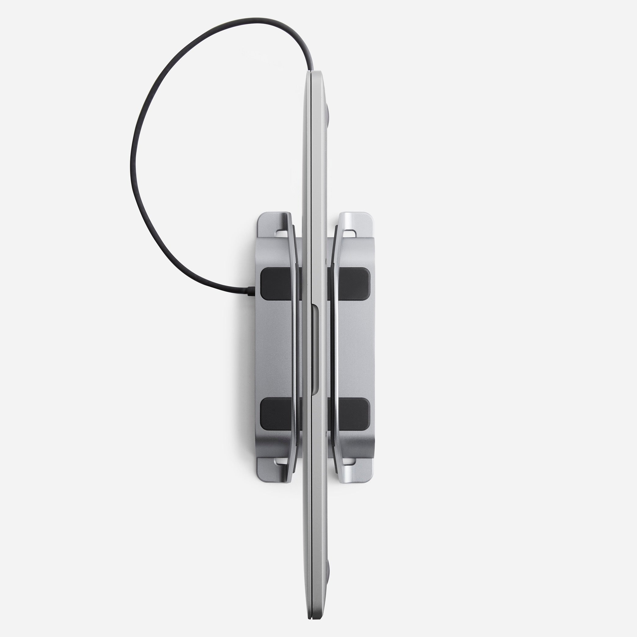 Vertical MacBook Stand with Integrated Hub – HumanCentric