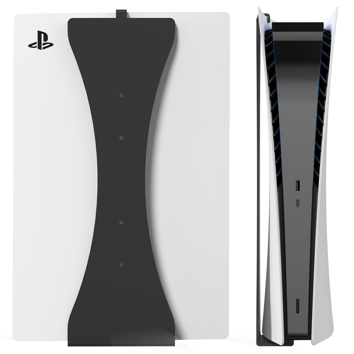 HumanCentric Wall Mount Compatible with PS5, Hide PS5 Console or Mount